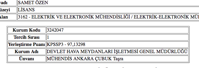 DHMİ’de Elektronik Mühendisi Olmak – Samet Ozen